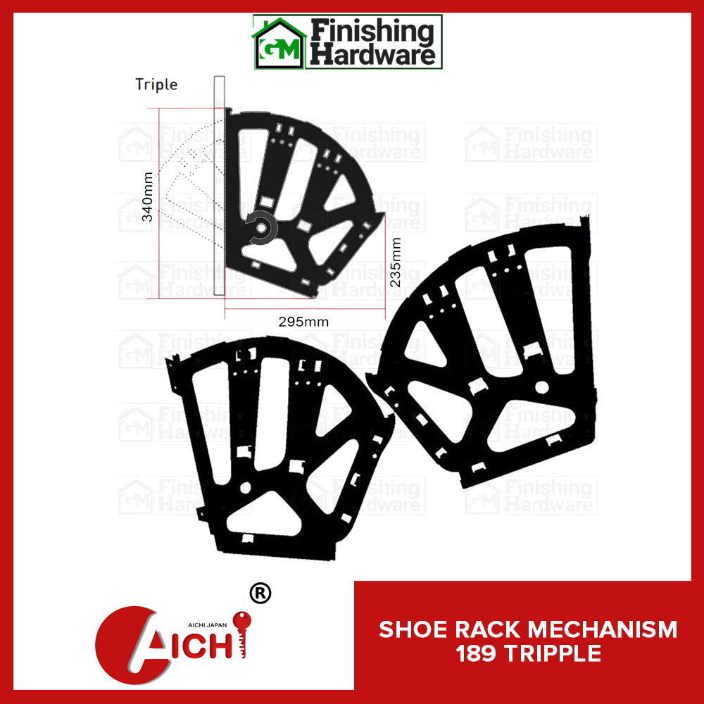 Shoe Rack Mechanism – GM Finishing Hardware