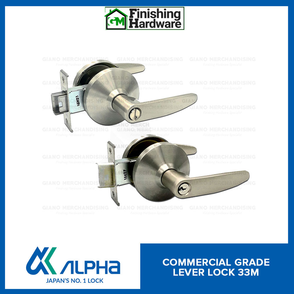Alpha Lever Door Lock 33M – GM Finishing Hardware