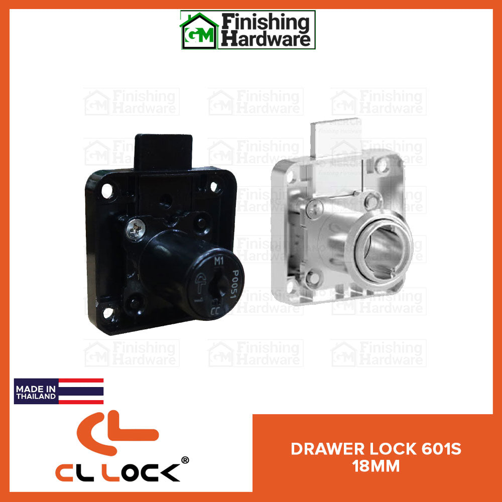 CyberLock Drawer Lock 601S (18mm Diameter) – GM Finishing Hardware