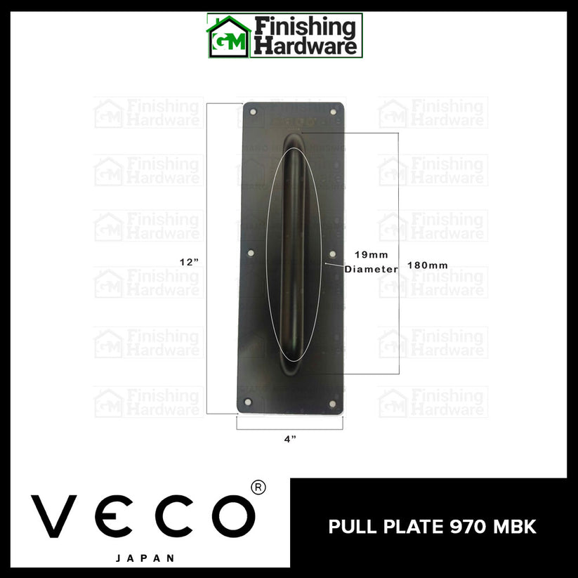 Veco Push & Pull Plate – GM Finishing Hardware