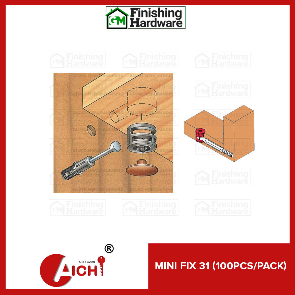 Mini Fix 31 (100pcs/pack) – GM Finishing Hardware